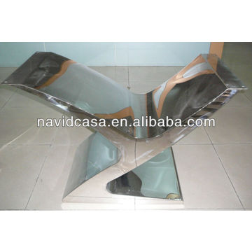 Buy Wholesale China Crazy Dining Table Frame With Stainless Steel ...