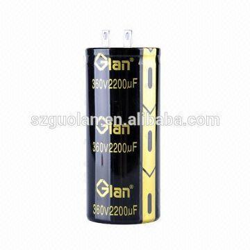 Buy Wholesale China Glan 2200mfd 360v Photo Flash Capacitor Camera ...