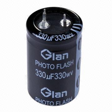 Buy Wholesale China Small Size Flash Capacitor 330wv 330uf Aluminum ...