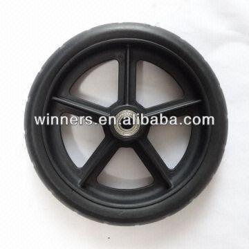 Buy Wholesale China 7''x 1.5'' Small Plastic Baby Stroller Pram Wheels ...