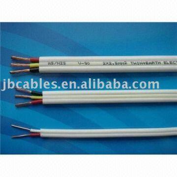 Buy Wholesale China Flat Wire Power Cord Cable, Twin And Earth, Flat ...