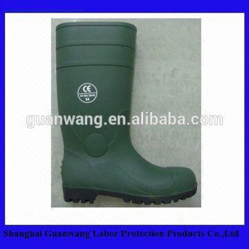 Buy Wholesale China Pvc Rain Boot pvc Upper And Sole polyester Fabric ...