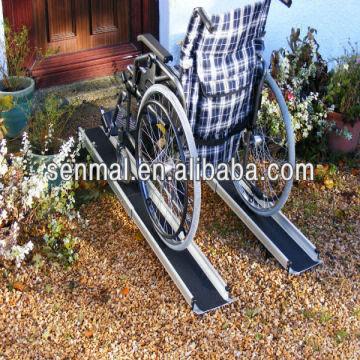 Buy Wholesale China Aluminium Extendable Wheelchair Ramp & Aluminium ...