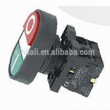 Buy Wholesale China Double-head/flush Push Button Switch Without Pilot Light Ip40/65lay5-eb8425 ...