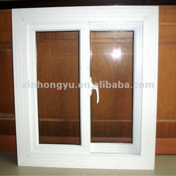 Buy Wholesale China Upvc Office Sliding Window & Upvc Office Sliding ...