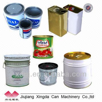 Buy Wholesale China Tin Container Manufacturing Machine & Tin Container ...