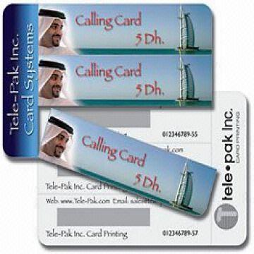 Buy Wholesale United States 3-pin Paper Phone Cards (prepaid Phone ...