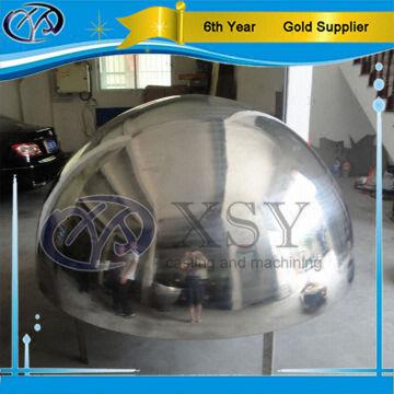 Buy Wholesale China Gazing Stainless Steel Half Sphere / 304 Hollow ...