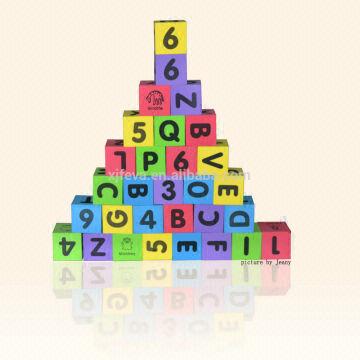 Buy Wholesale China Eva Foam Alphabet Building Blocks & Eva Foam ...