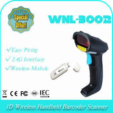 Buy Wholesale China Wnl-3002 1d Laser Diode Wireless Handheld Bar Code Decoder Barcode Scanner ...