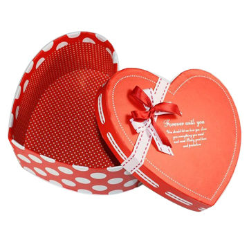 Buy Wholesale China Two Pieces Heart Shape Rigid Boxes With 4c Printing ...