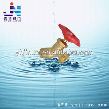 Flange Copper X Hose Sediment Faucet Garden Valve Brass Angle Boiler ...