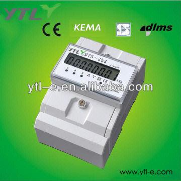 Buy Wholesale China Three Phase Digital Kwh Meter & Three Phase Digital ...