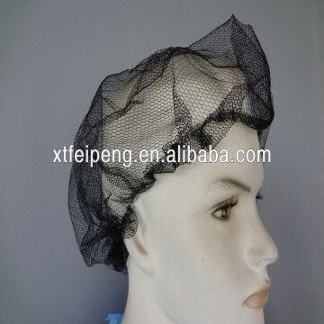 Buy Wholesale China Disposable Nylon Hairnet Caps & Disposable Nylon ...