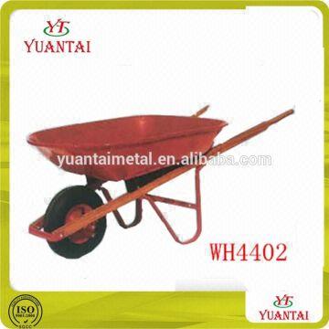 Buy Wholesale China Top Quality Wooden Handle Wheelbarrow For Garden ...