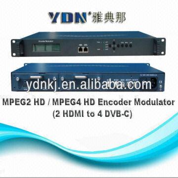 Buy Wholesale China Mpeg2 / 4 Hd Encoder Modulator(2 Hdmi To 4 Dvb-c) & Mpeg2 / 4 Hd Encoder ...