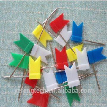 Buy Wholesale China Flag Push Pin / Flag Office Pin / Office Map Pin ...