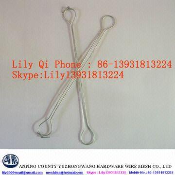 Buy Wholesale China Steel Wire Ties 8'' Double-loop Galvanized 100/bag ...