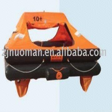 Buy Wholesale China 10 Persons Self Inflating Life Raft & 10 Persons ...