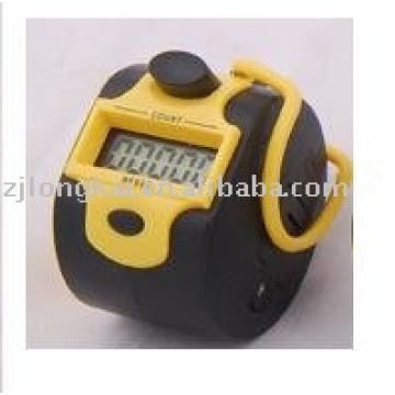 Tally Counter - Yellow And Black 5 Digits Electronic Digital Hand Tally ...