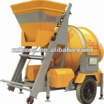 Buy Wholesale China Portable Jzm350 Small Tractor Concrete Mixer ...