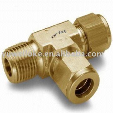 Buy Wholesale China Npt Male Threaded Tee 6-1/8 & Npt Male Threaded Tee ...