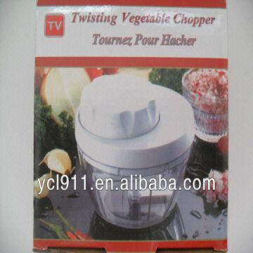 Buy Wholesale China Plastic Twist Vegetable Chopper For Kitchen ...