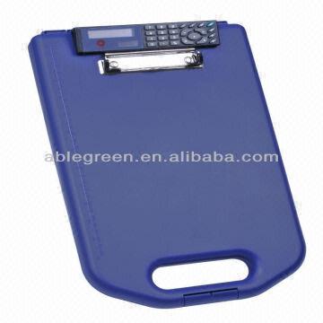 Buy Wholesale Taiwan Storage Clipboard With Calculator & Storage ...