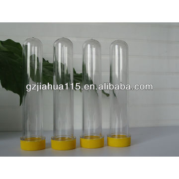 Buy Wholesale China Pet Test Tube 20ml /clear Plastic Test Tube With ...