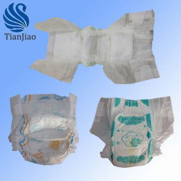 Buy Wholesale China Magic Tape Printed Baby Diapers In Bulk & Magic ...