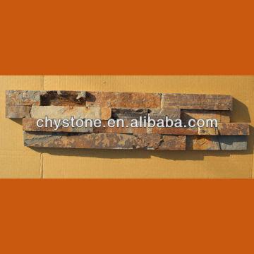 Buy Wholesale China Rough Stone Wall Panel,interlock Rusty Slate Wall ...