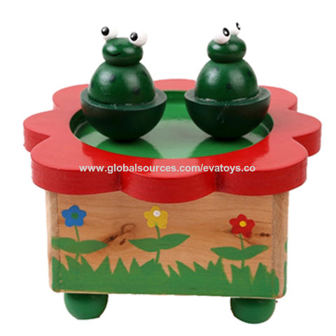 Buy Wholesale China Cartoon Wooden Music Box For Kids, Measures 10.5 ...