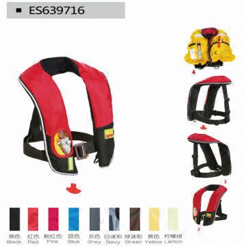 Buy Wholesale China Latest Adult Marine Inflatable Life Jacket Ce Ccs ...
