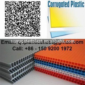 Buy Wholesale China 4x8 Blue Corrugated Plastic Sheets & 4x8 Blue ...