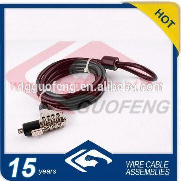 Buy Wholesale China Steel Wire Rope Lock Galvanized/ungalvanized ...