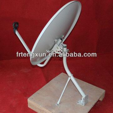 Buy Wholesale China Ku Band 80cm Satellite Dish Antenna With Fiexed ...