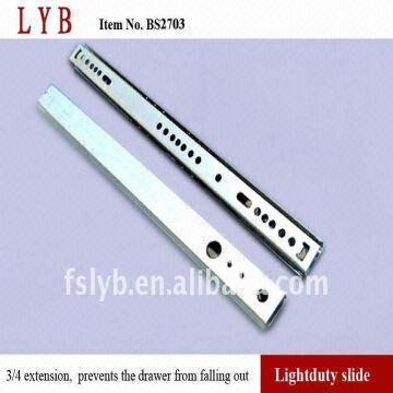 Single Ball Bearing 27 Mm Groove Drawer Runners - Wholesale China ...