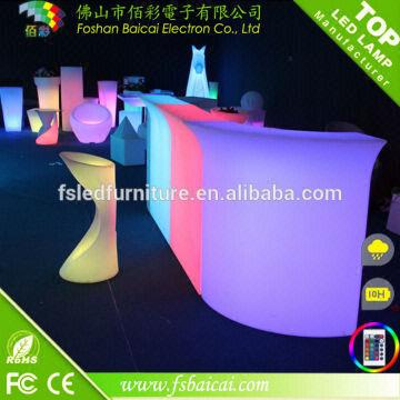 Buy Wholesale China Led Bar Counter Nightclub Used Modern Led Furniture ...
