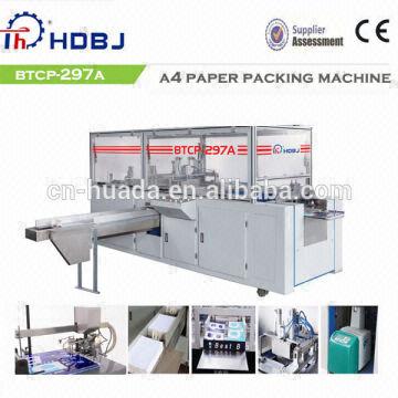 Buy Wholesale China A4 Paper Wrapping Machine 1/ To Wrap 500 Sheets A4 ...
