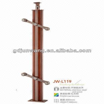 Buy Wholesale China Porch Guard Rail With Glass Clamp Jw-l119.1 & Porch ...
