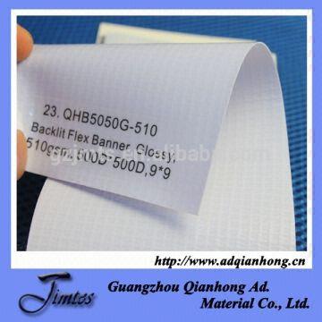 Buy Wholesale China Uv Backlit Pvc Flex Material & Uv Backlit Pvc Flex ...