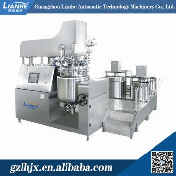 Vacuum Homogenizer Mixer, Cream Vacuum Emulsifying Machine For Chemical ...