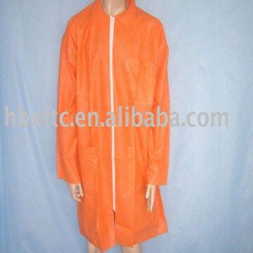 Buy Wholesale China Disposable Sms Lab Coat & Disposable Sms Lab Coat ...