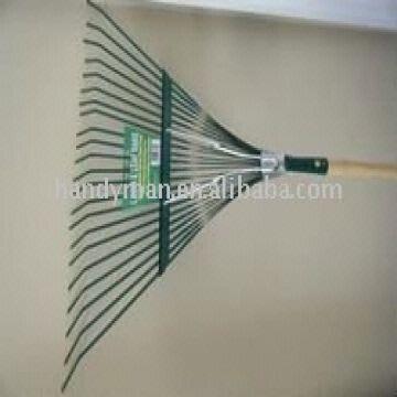 Buy Wholesale Taiwan 22 Tins Spring Brace Lawn Rake & 22 Tins Spring ...