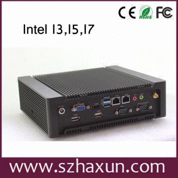 Buy Wholesale China 8v~28v Mini Car Pc, New Product Intel I5,i7 Fanless ...