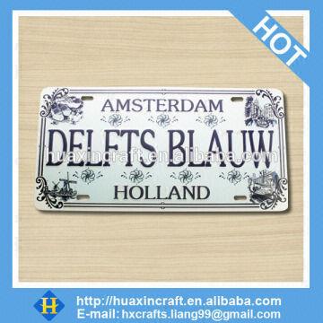 Buy Wholesale China Custom Decorative Car Number Plate & Custom ...