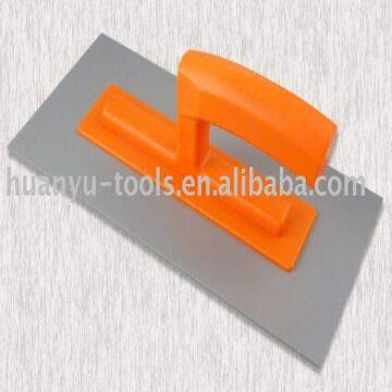 Buy Wholesale China Float Plaster Trowel With Plastic Handle & Float ...