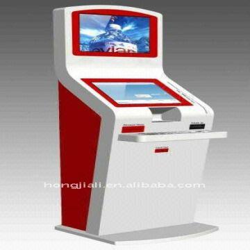 Buy Wholesale China Red Dual Touch Screen Kiosk (hjl-3201) & Red Dual ...