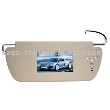 Buy Wholesale China Car Sunvisor Monitor With Dvd Input & Car Sunvisor ...