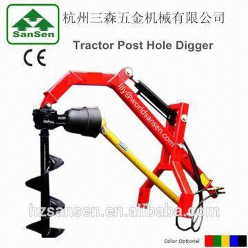 Buy Wholesale China Tractor 3 Point Post Hole Digger With Hydraulic ...